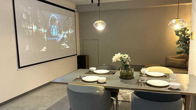 NEW🎉OPEN記念全プラン10%OFF【岡町商店街の中!】パーティースペース「EN」120㌅上映会🎥女子会🫶推し活💕の写真2