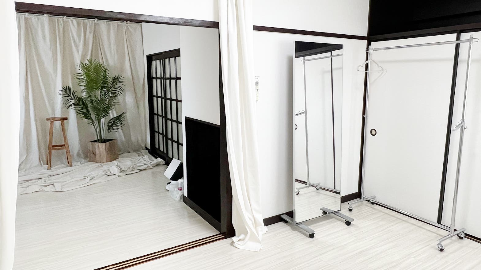 城ヶ島撮影の控室🌴広々58㎡✨ペット同伴OK🐶/屋上撮影可/背景布撮影📸【marスタジオ】の写真12