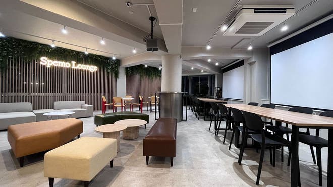 スペモ🏘️駅前ビル🏢✨会議💎飲み会🍻サテライトオフィス🏢撮影🎥セミナー⌨️853_SpemoLOUNGE大井町の写真1