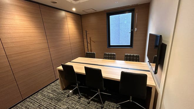 <EDGE名駅 Meeting Room1>名古屋駅徒歩10分🚃6名収容🪑Wi-Fi📶会議/商談/面談/ワークショップの写真3