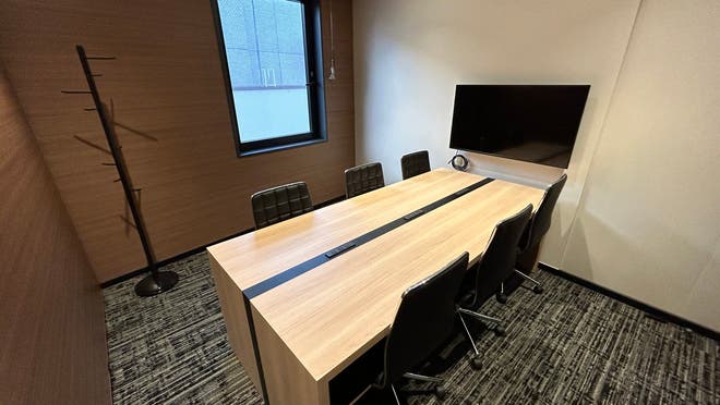 <EDGE名駅 Meeting Room1>名古屋駅徒歩10分🚃6名収容🪑Wi-Fi📶会議/商談/面談/ワークショップの写真1