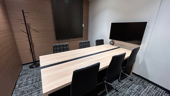 <EDGE名駅 Meeting Room1>名古屋駅徒歩10分🚃6名収容🪑Wi-Fi📶会議/商談/面談/ワークショップの写真5