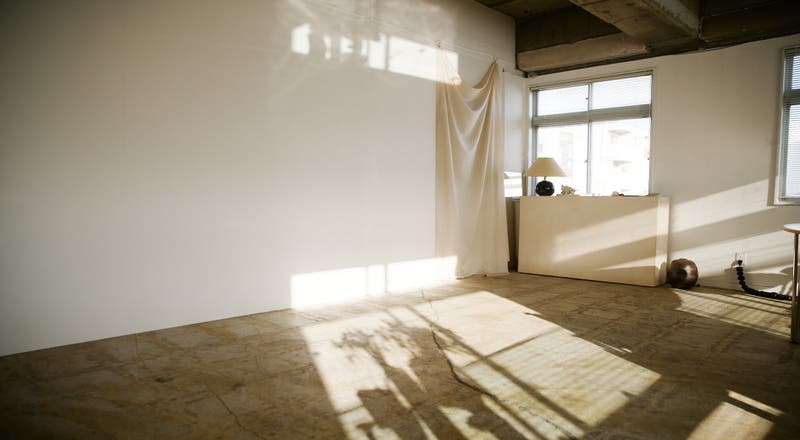 自然光が入るスペース