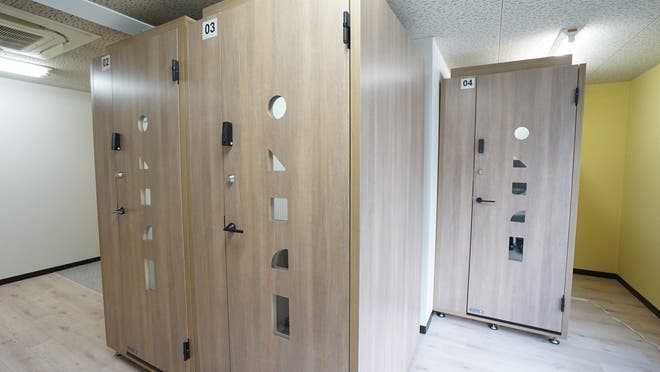 <SpemaBOX_金沢本町No.2>1人用個室🚪Wi-Fi📶電源🔌モニター🖥️テレワーク/オンライン会議/面接の写真8