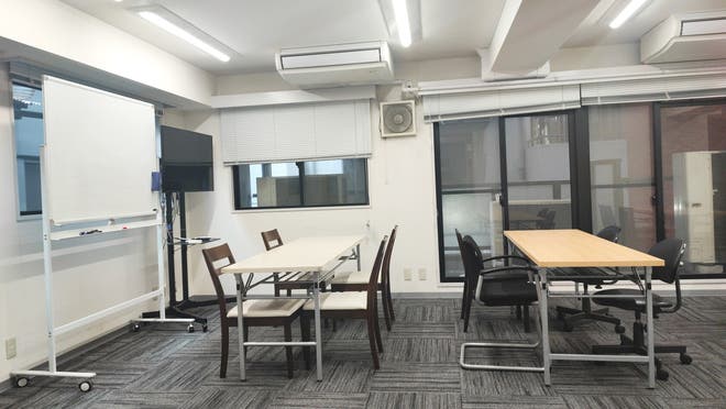 【大井町駅徒歩3分】完全個室広々80㎡ 貸会議室特★4k43インチディスプレイ・WIFI・ホワイトボード無料完備★の写真5