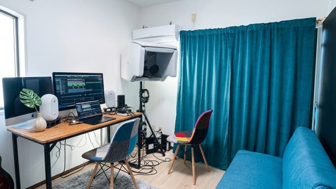 【7月まで特別料金】駅チカ!! あなた専用の音楽制作ルーム! 🎙️の写真1