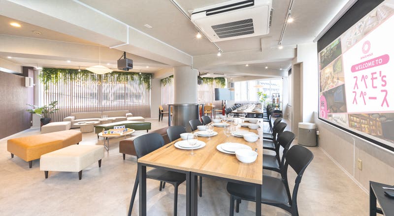 スペモ🏘️駅前ビル🏢✨会議💎飲み会🍻サテライトオフィス🏢撮影🎥セミナー⌨️853_SpemoLOUNGE大井町