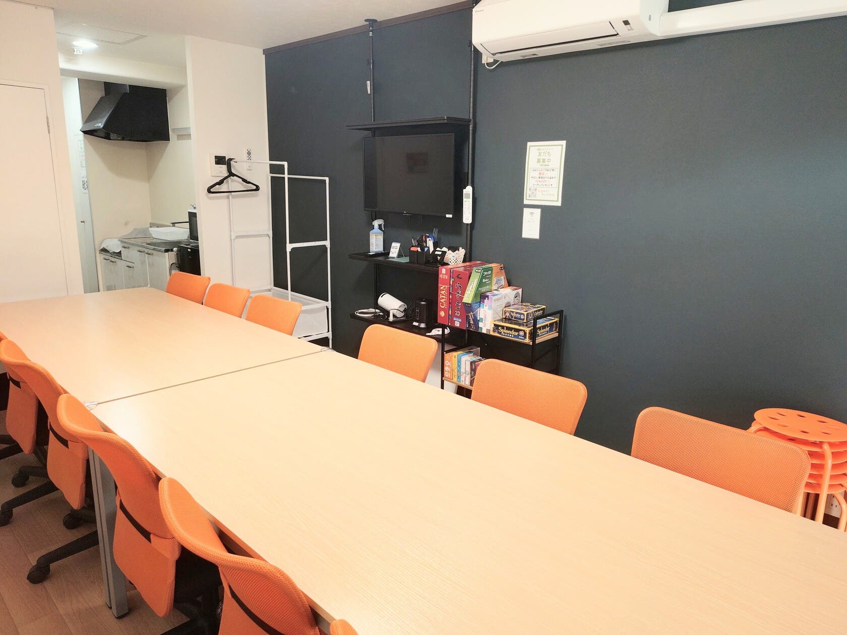 ✨NEW✨札幌駅徒歩３分の会議室！ボドゲ充実２０種類以上！エアコン完備！の写真17