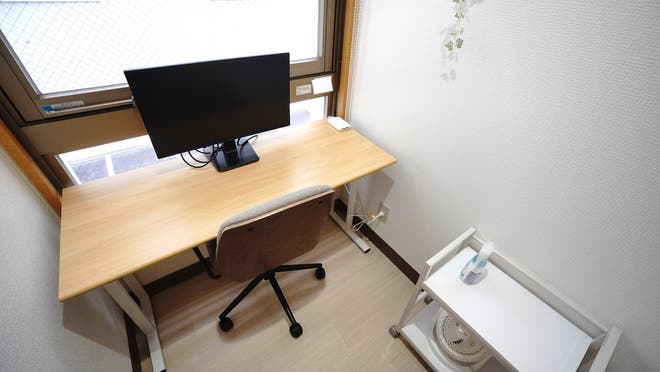 <大手町Terrace 1名席半個室No.3>西小倉コワーキングスペース✨光回線Wi-Fi📶モニター🖥️電源🔌の写真1