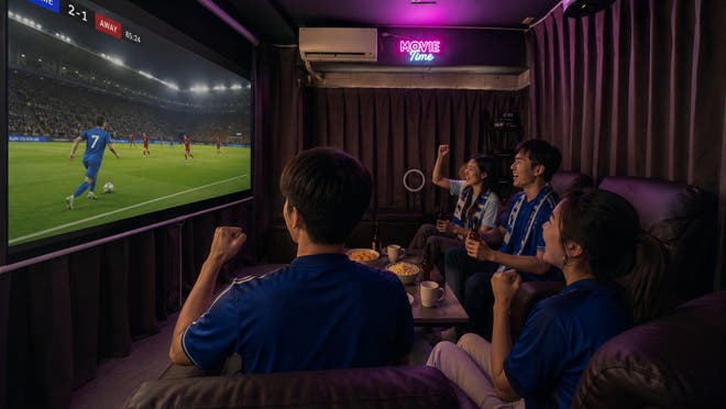 【シアタールーム天王寺】◇個室映画館◇駅近2分🚃高機能プロジェクター🎬プライベートシアター🍿ライブ映像・推し活・デートの写真29