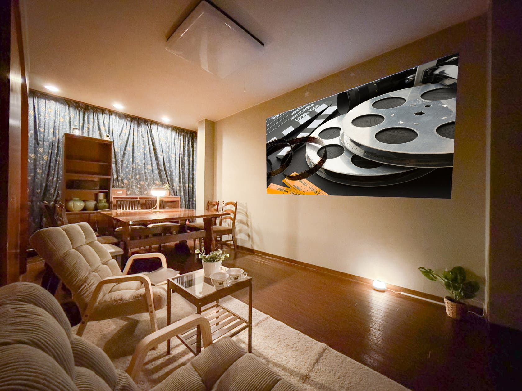 🎬🛋️ソファでまったり💕100インチ大画面シアタールーム✨大宮駅2分の写真8