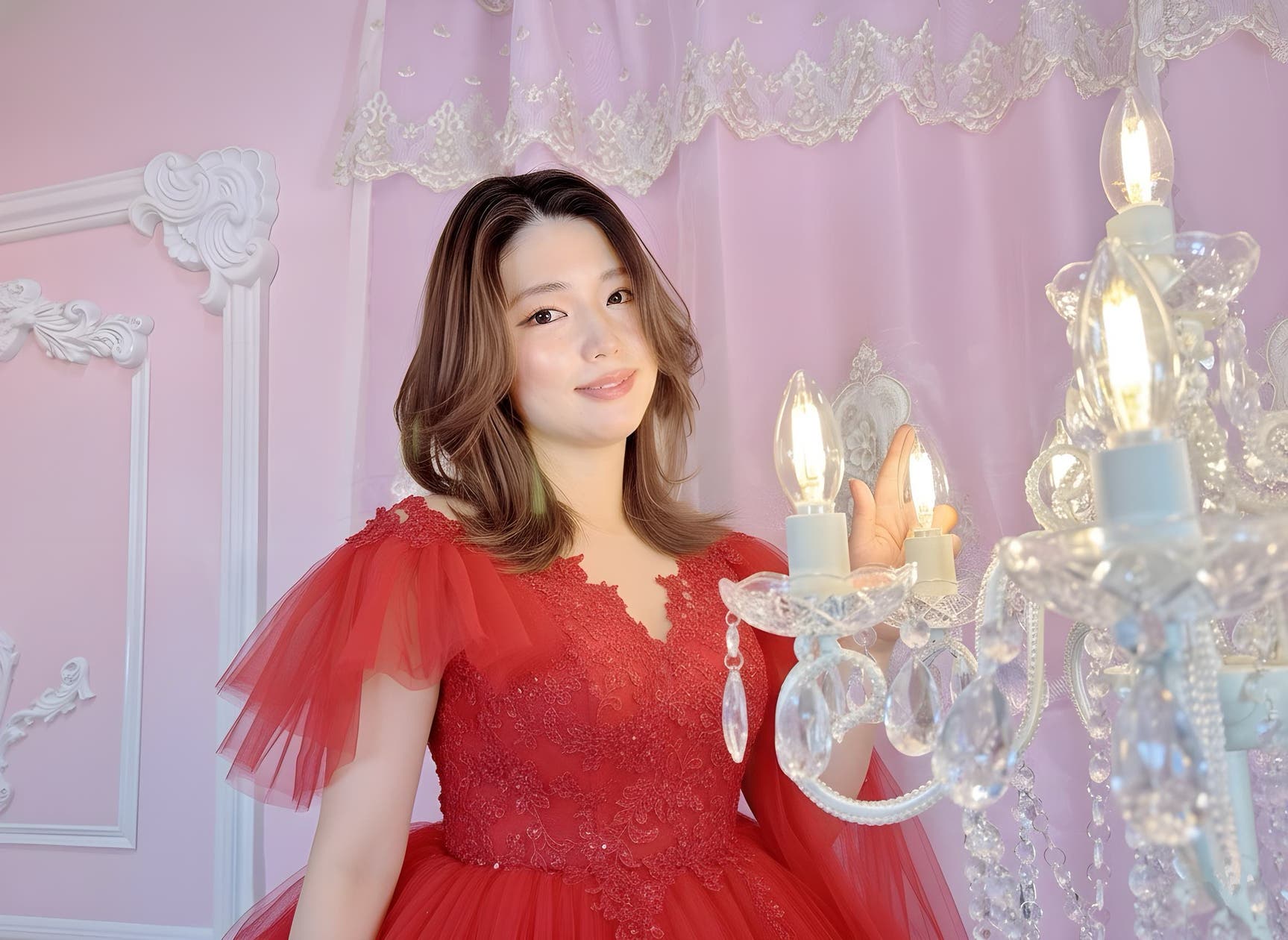 小倉駅近・旦過駅徒歩5分💗ピンク＆白の姫系撮影スタジオ💗推し活・生誕祭・コスプレ・宣材・動画・商用撮影OKの写真23