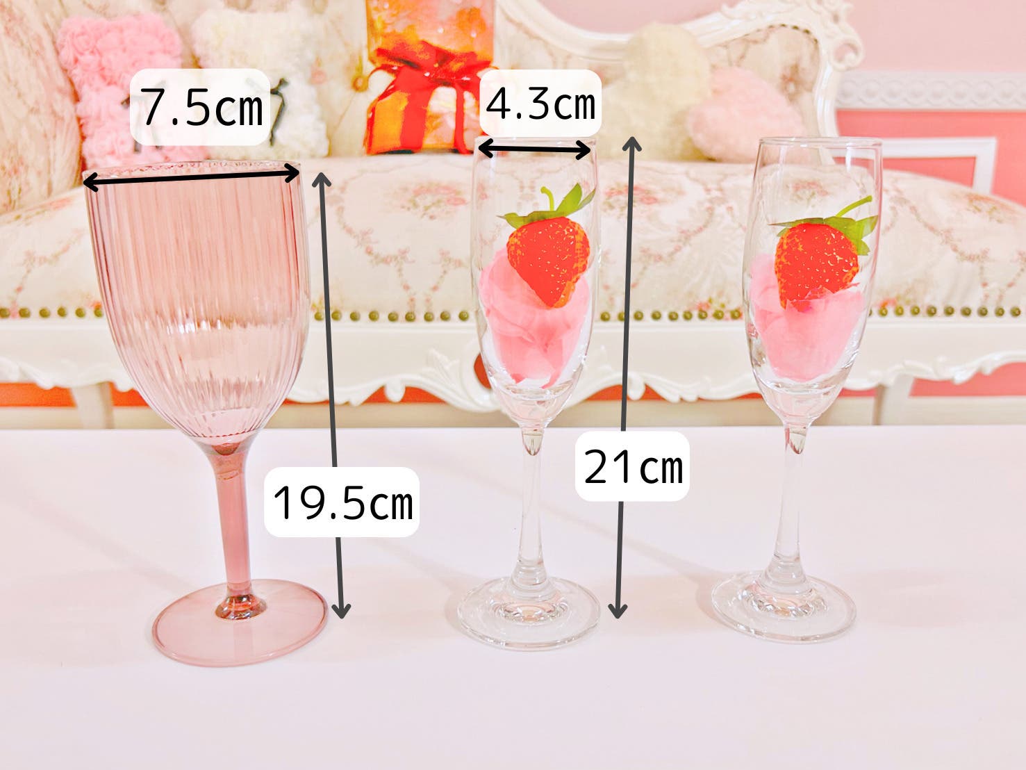お皿、グラス、ケーキスタンドの画像3