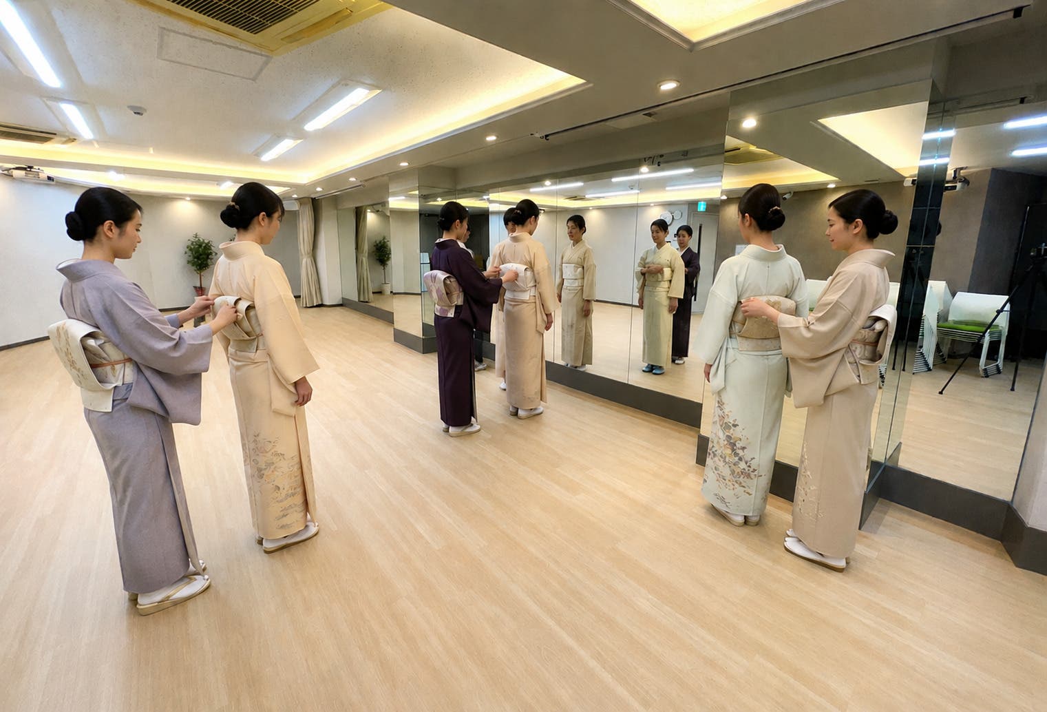 【飯田橋4分】鏡10m✨神楽坂🌿小ホールのダンス・音楽・演劇リハに最適な広々70㎡・清潔・快適な空間！音出し・調光可、24時間の写真9