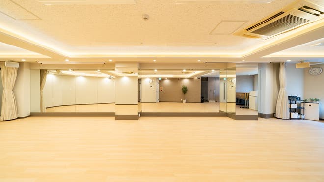 【飯田橋4分】鏡10m✨神楽坂🌿小ホールのダンス・音楽・演劇リハに最適な広々70㎡・清潔・快適な空間!音出し・調光可、24時間の写真5