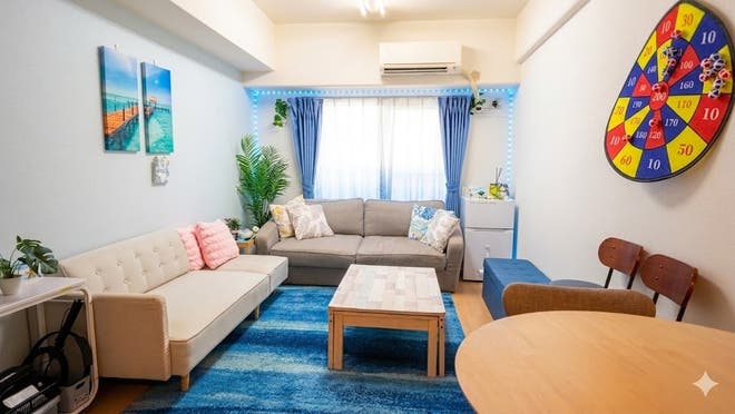 インドア花見🌸ポップコーンマシーン❣️Bruno2台🐙冷蔵庫2台🍷人気ゲーム機🎮24H💚ゴミ捨場有💡ソフトバンク光の写真2