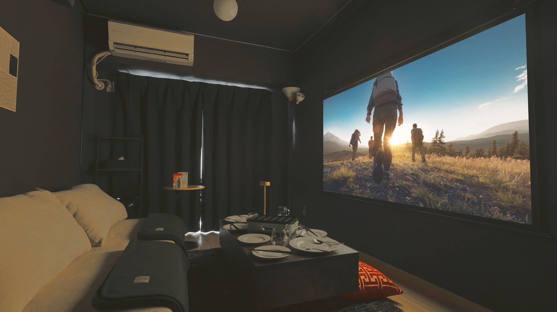 スペモ🎬駅徒歩4分🚶‍♀️プロジェクター🎦スクリーン🎞️映画鑑賞🍿ゲーム🎮️デート💖818_CINEMA大阪十三の写真10