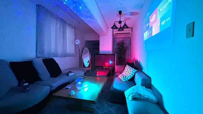 ✨プレオープンセール✨桜木町3分🚶ママ会👫女子会❤️誕生日会🎂推し会🌹ゴミオプション🗑️✨120インチプロジェクターの写真3