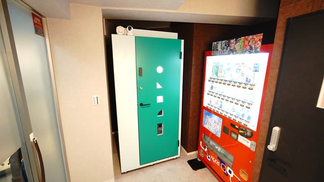 <SpemaBOX_大井町>1人用個室🚪光回線Wi-Fi📶電源🔌スポットクーラー🧊テレワーク/オンライン会議/面接の写真2