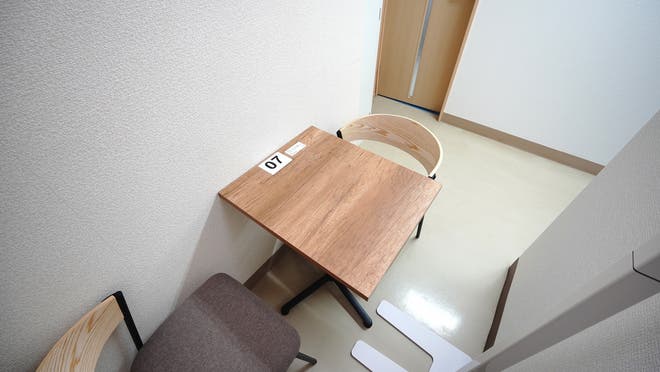 <大手町Terrace 2名席No.7>西小倉コワーキングスペース✨光回線Wi-Fi📶会議/打ち合わせ/テレワーク/作業/自習の写真3