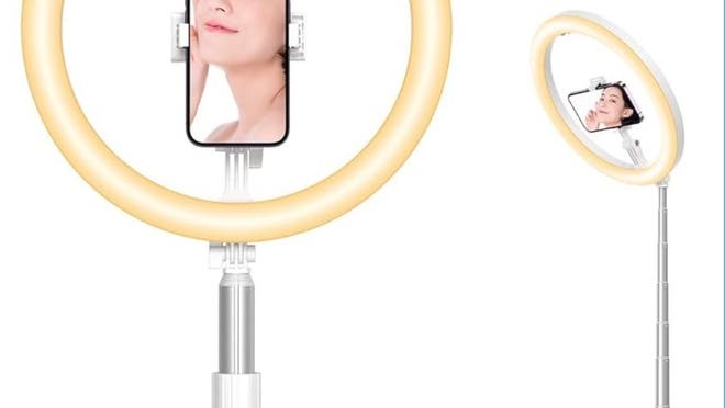 〈モア梅田〉梅田徒歩!新型プロジェクター設置✨ゴミ捨て無料📱コンビニ近く❣リングライト設置の写真8