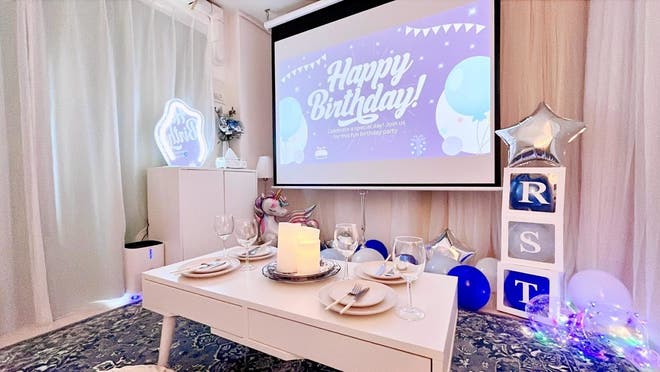 【💙24H営業💙】南海難波9分🚃✨特大84㌅スクリーン🫶ゴミ捨て無料🗑️デート💗シャワー🚿未成年🆗の写真5