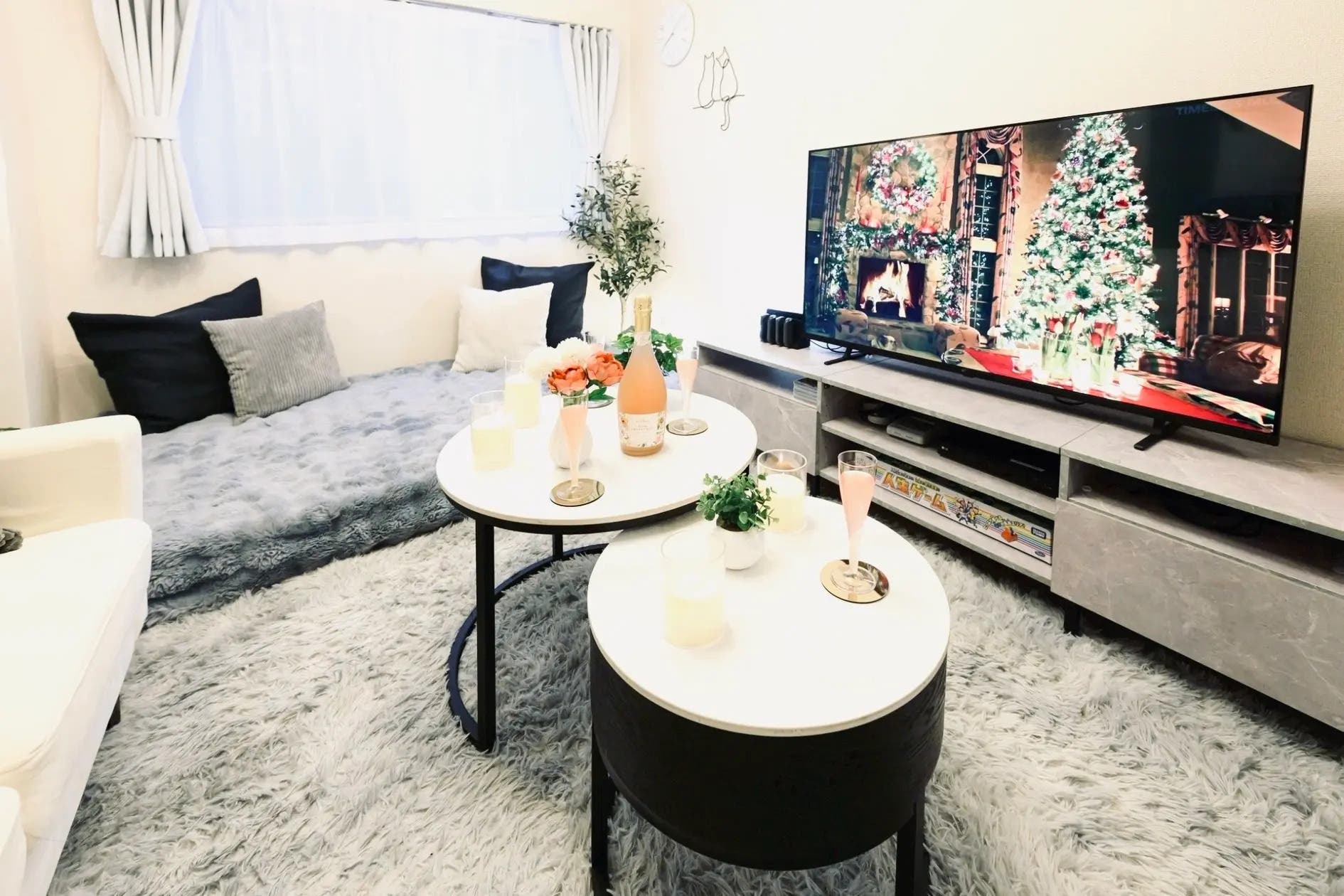 ✨オトナの隠れ家🤍女子会/おうちデート大人気💕おうち鑑賞会🎬Switch🎮ふかふかマットレス🛏現役コンシェルジュ運営✨の写真2