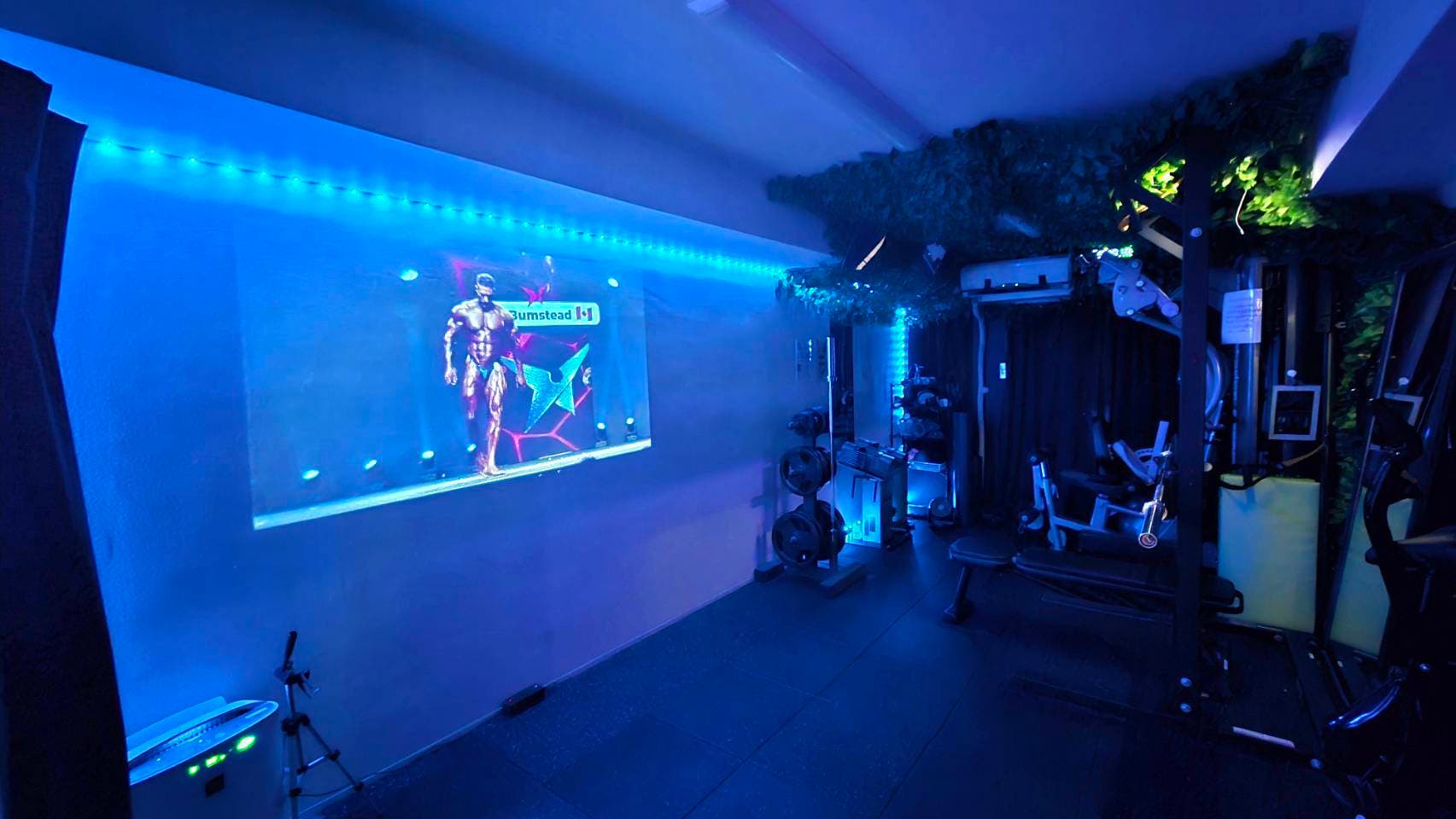 【大人の秘密基地】モチベが上がる成長できるサードプレイス・レンタルジム×シェアラウンジ[心斎橋・本町・新町・堀江]プロジェクターの写真1