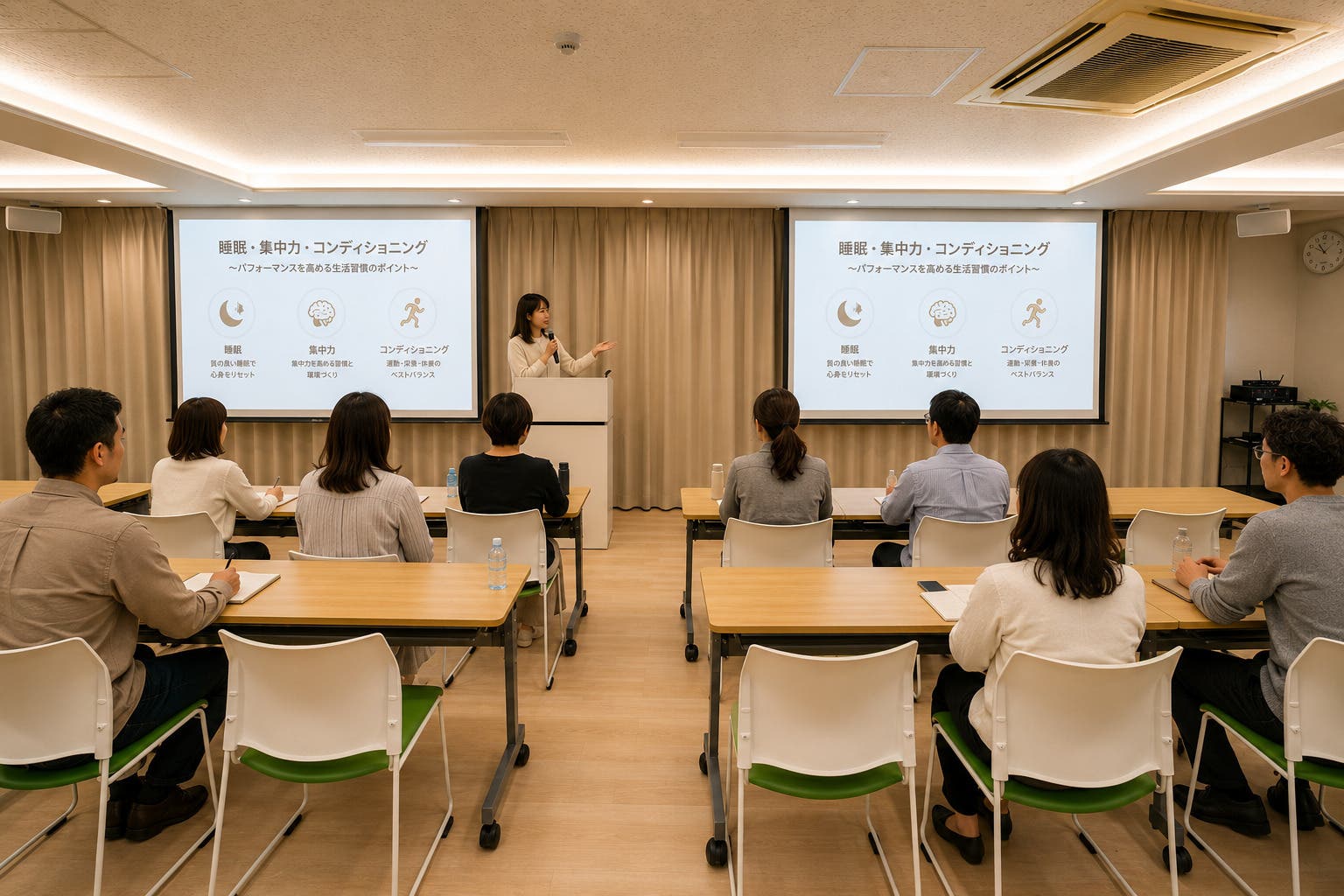 【飯田橋4分】鏡10m✨神楽坂🌿小ホールのダンス・音楽・演劇リハに最適な広々70㎡・清潔・快適な空間！音出し・調光可、24時間の写真27