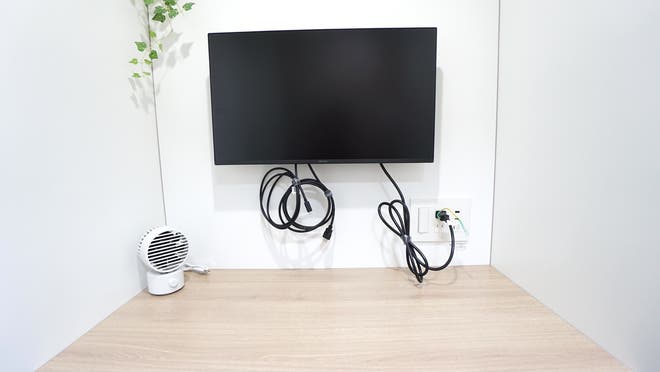 <SoloWork中野北口No.4>1人用個室🚪光回線Wi-Fi📶電源🔌モニター🖥️テレワーク/オンライン会議/自習の写真3