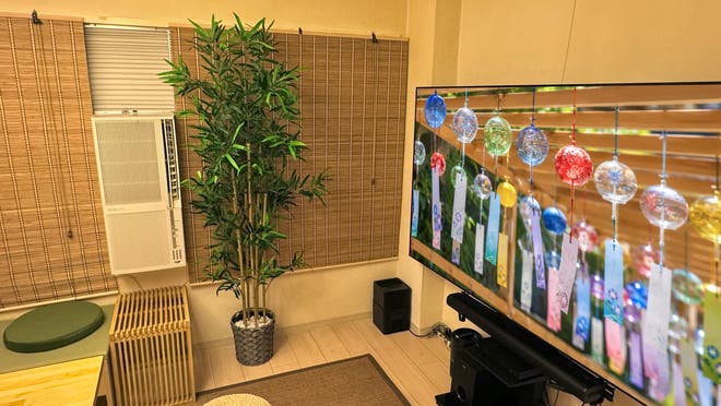 👘和服パーティー🎉推し活💖ママ友会☕誕生日会🎂撮影会📸75型TV📺浅草5分🏮夏限定🎐風鈴に囲まれた和モダン空間✨の写真5
