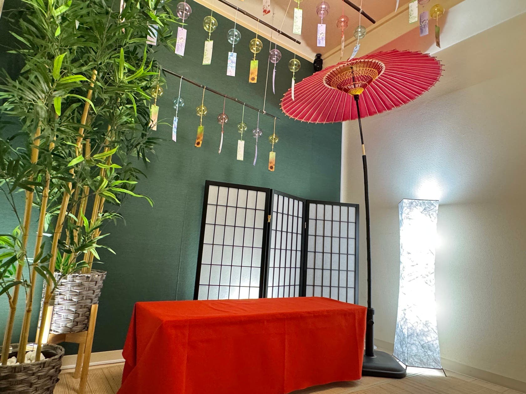 👘和服パーティー🎉推し活💖ママ友会☕誕生日会🎂撮影会📸75型TV📺浅草5分🏮夏限定🎐風鈴に囲まれた和モダン空間✨の写真2