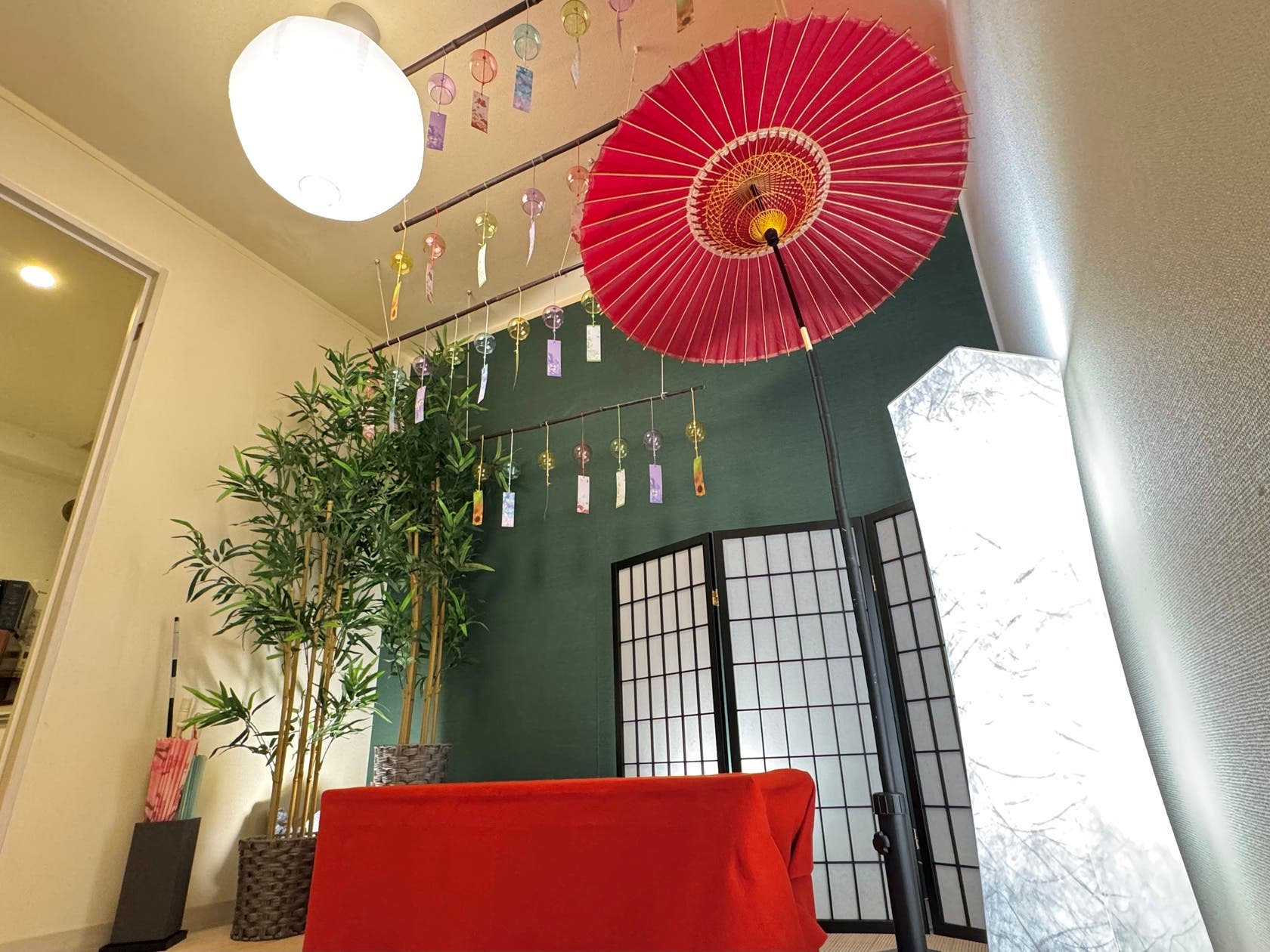 👘和服パーティー🎉推し活💖ママ友会☕誕生日会🎂撮影会📸75型TV📺浅草5分🏮夏限定🎐風鈴に囲まれた和モダン空間✨の写真13