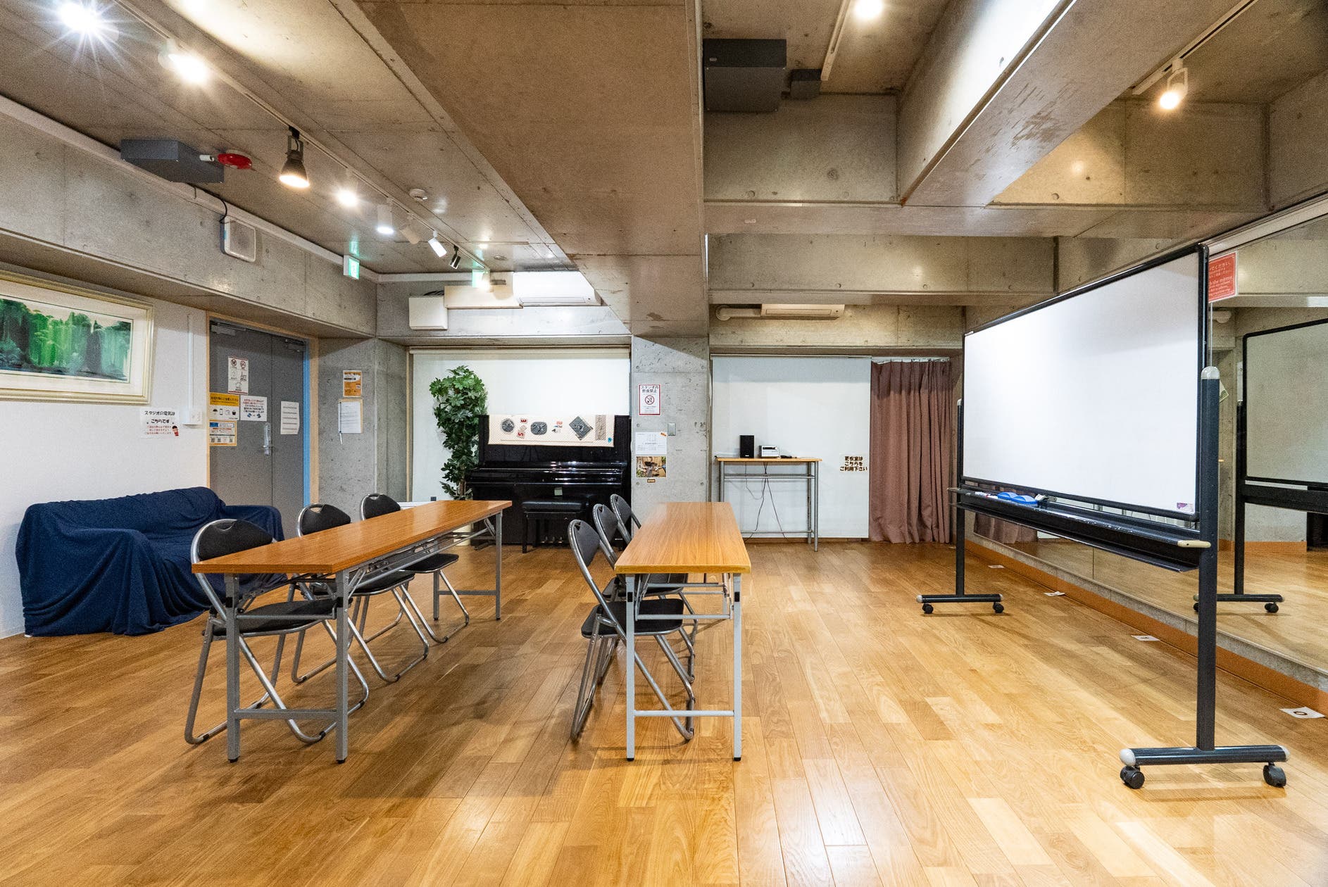 新オープン！新宿駅西口6分【エスポワール富士スタジオ】（50m²）ダンス12名、会議等18名程利用可能！の写真9