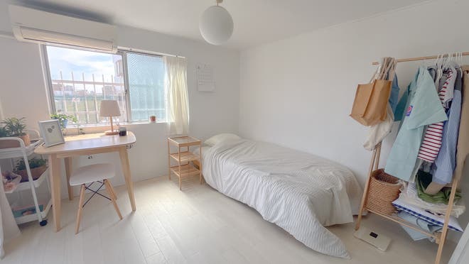 NEW|1R|女子|ひとり暮らし|日常|リアル|生活|造作可能|色選べるカーテンシーツ|団地|アパート|ライフスタイル|東京の写真18