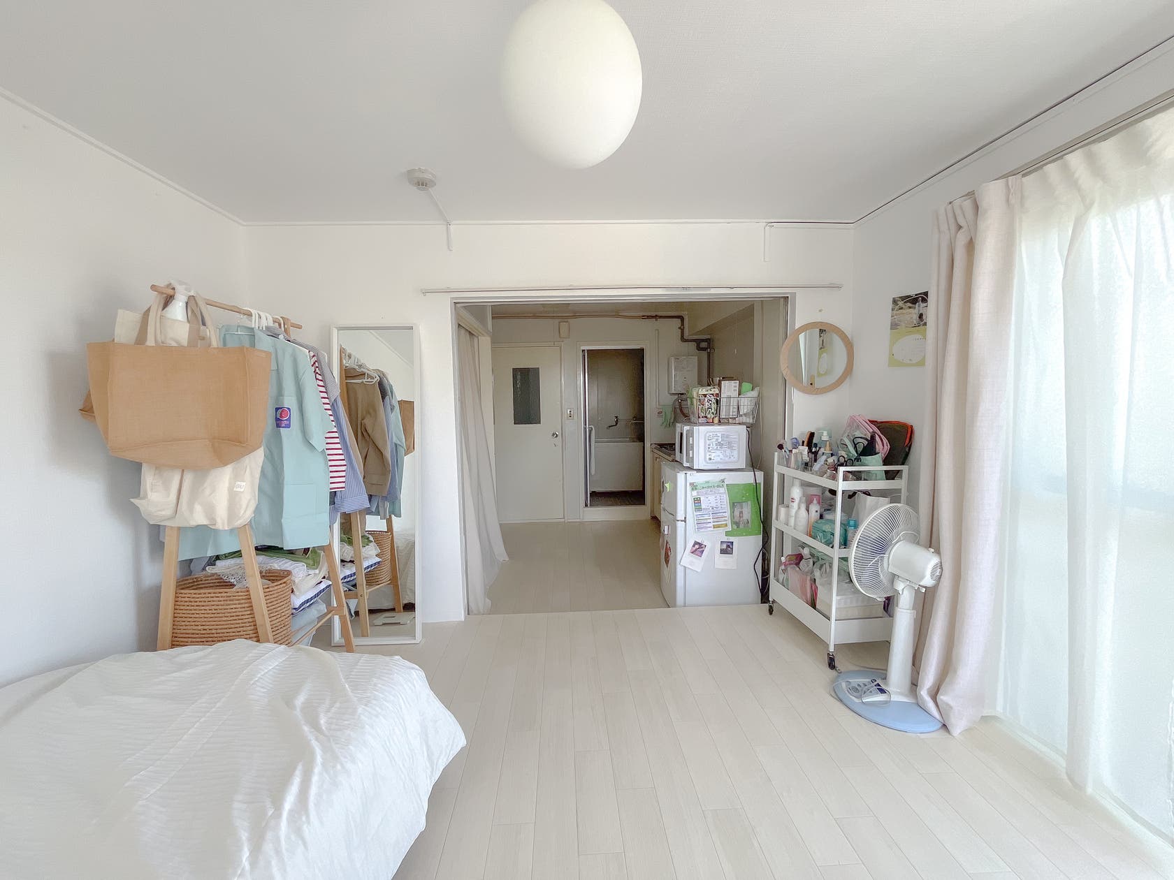NEW|1R|女子|ひとり暮らし|日常|リアル|生活|造作可能|色選べるカーテンシーツ|団地|アパート|ライフスタイル|東京の写真22