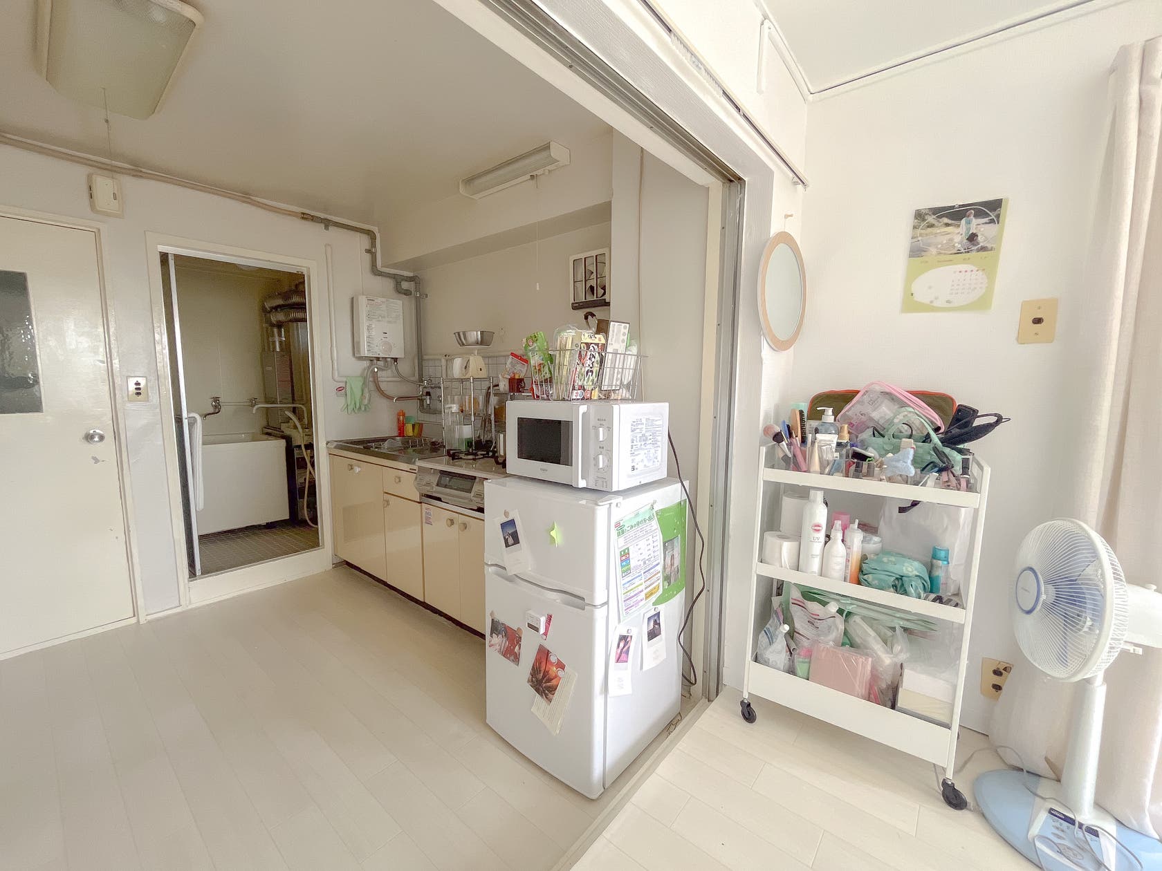 NEW|1R|女子|ひとり暮らし|日常|リアル|生活|造作可能|色選べるカーテンシーツ|団地|アパート|ライフスタイル|東京の写真23