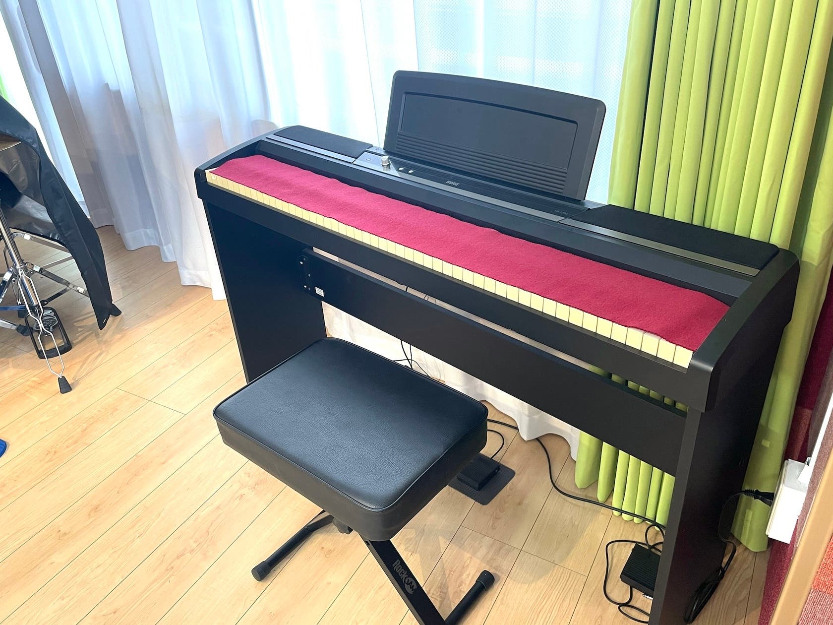 小田急相模原駅5分　ドラムが叩ける音楽スタジオ　電子ピアノ　24時間楽器演奏の写真10