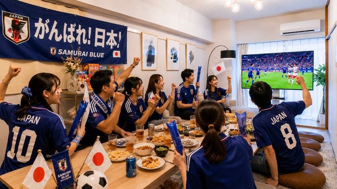 【伏見駅2分】最大14名🎉WC観戦🇯🇵⚽️女子会💖誕生日🎂推し活🎀Switch2🎮ボドゲ🎲65型📺映画鑑賞🎬の写真2