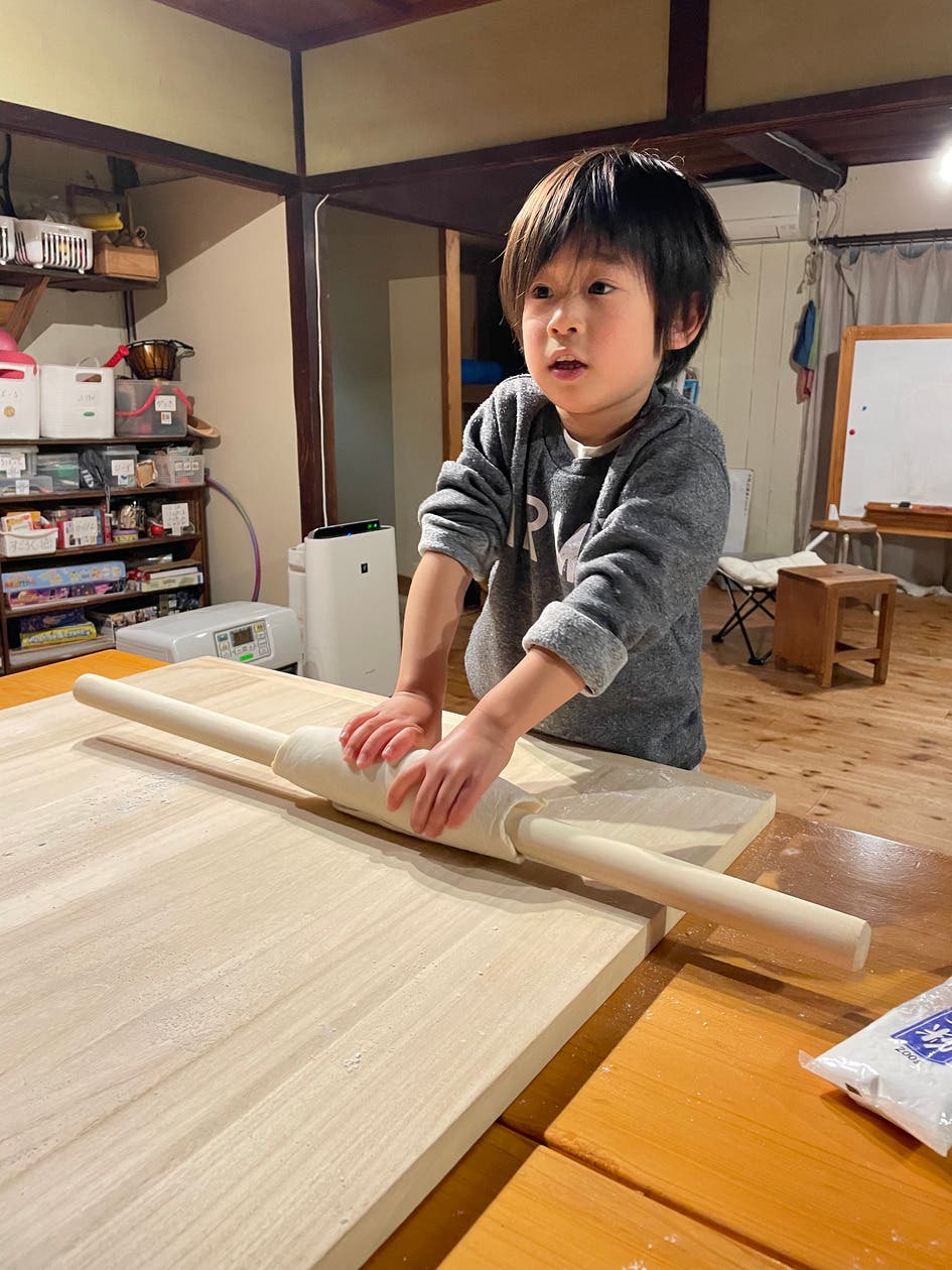 手打ちうどん、手打ちそばが出来るセットの画像2