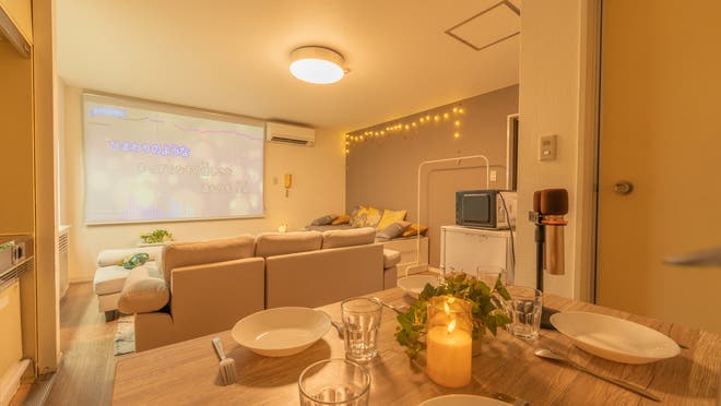 スペモ🏠心斎橋駅3分🚶おうちカラオケ🎤パーティー🥂飲み会🍻プロジェクター🎬映画鑑賞🎥215_Orka2ndの写真17