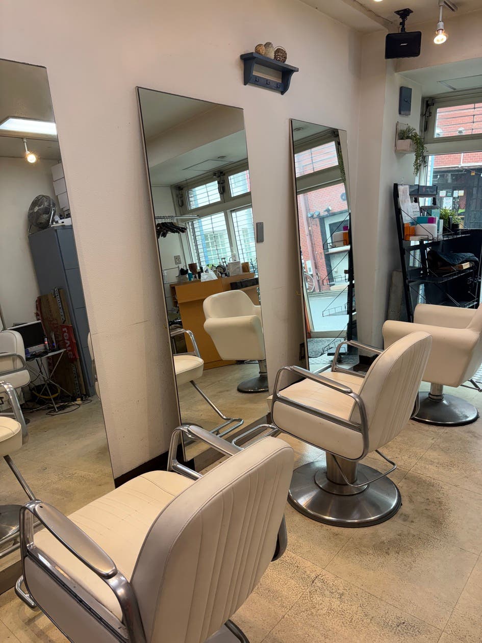 中目黒駅から徒歩6分の面貸し、スペース貸し美容室です。の写真4