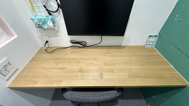 【名古屋駅西口徒歩1分】完全個室のモニター付き1名個室 No.305の写真1