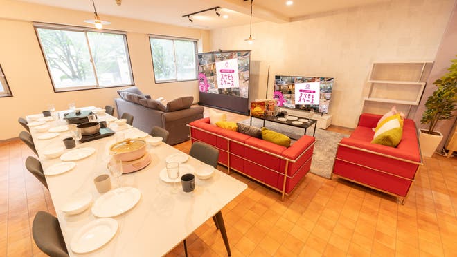 スペモ✨歓送迎会🎊学割👨🎓プロジェクター🎥パーティー🎉女子会🎁映画鑑賞🎥483_フルールスペース大須名古屋の写真2