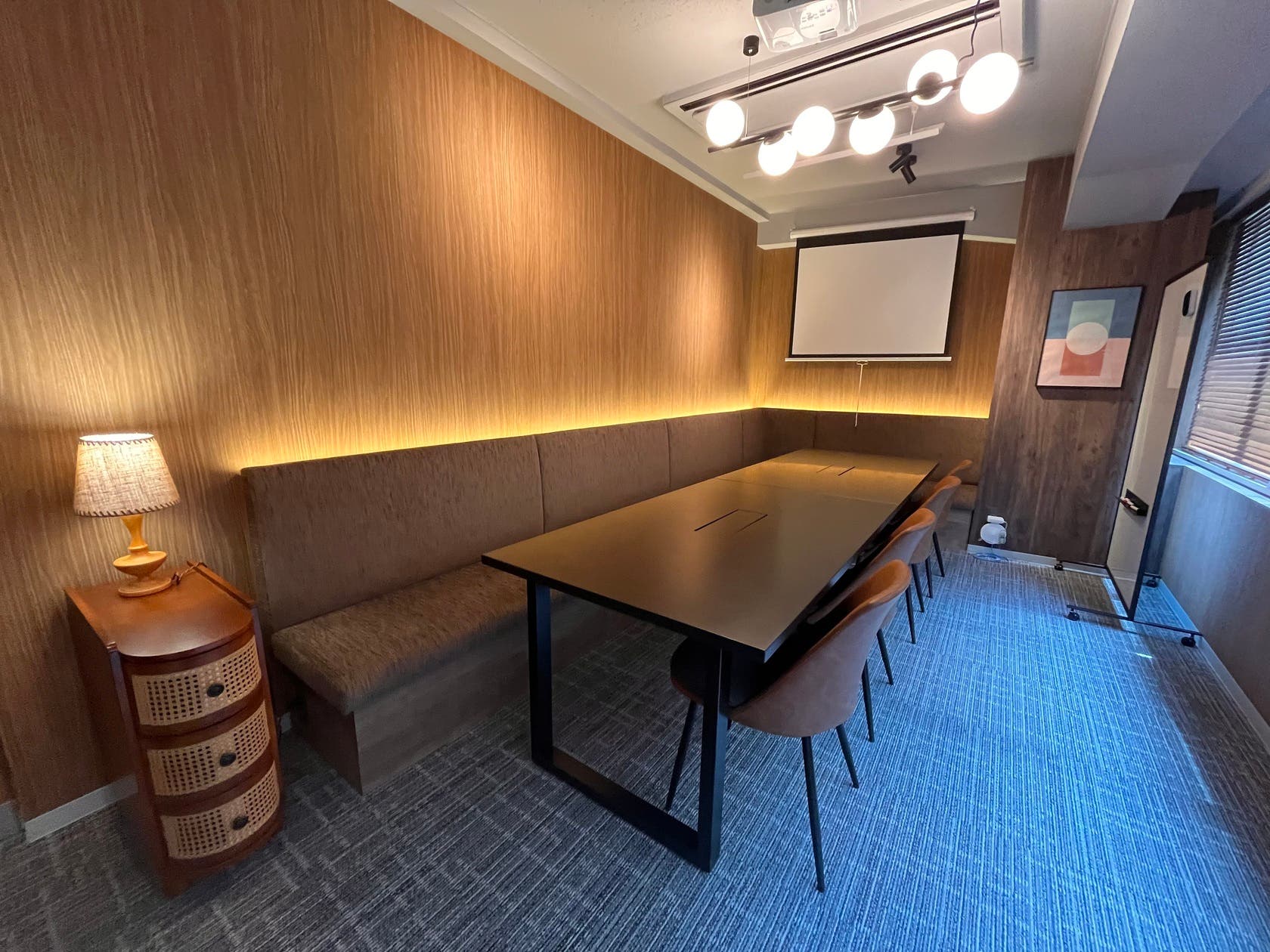 スペモ🧑🏻‍💻水天宮前駅１分❗️会議/ワークショップ/プロジェクター/ドリンク有💻852_nodomaruWORK水天宮の写真1