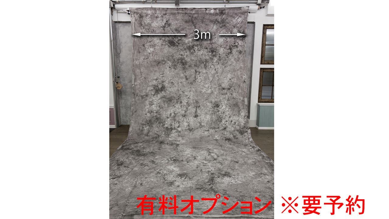 布ムラバック　ライトグレーの画像1