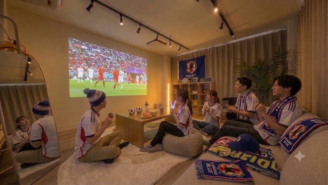 ワールドカップ⚽RAIZIN🥊自然光が入る(二面採光)☀️〜12名✨御茶ノ水駅5分✨推し活!誕生日🎊ゴミオプション有り⭐︎の写真5