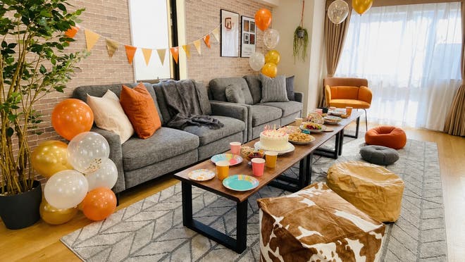 🎉誕生日会・女子会・推し活に🎂京都イオン1分🛒買い出しラクラク✨ゴミ捨て無料🧹ゲーム機🎮パーティースペースの写真1