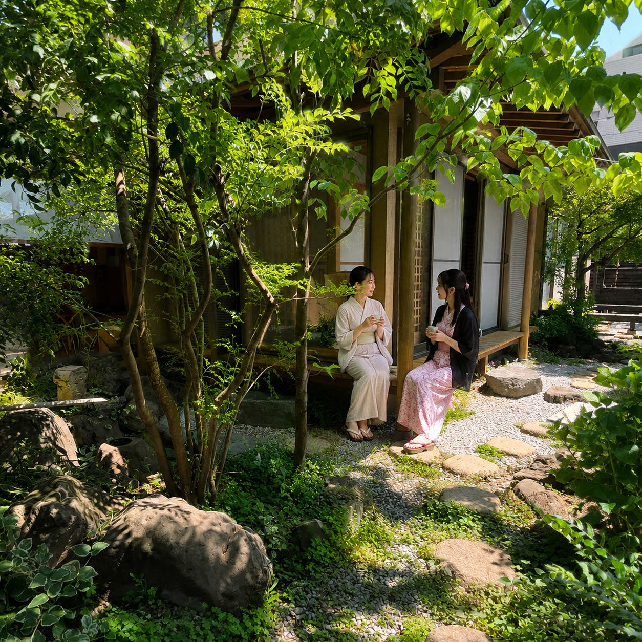 日本庭園スタジオてっぱく☆赤丸の間☆　記念撮影、コスプレ撮影、習い事、お茶会、ヨガレッスン、研修などに！の写真12