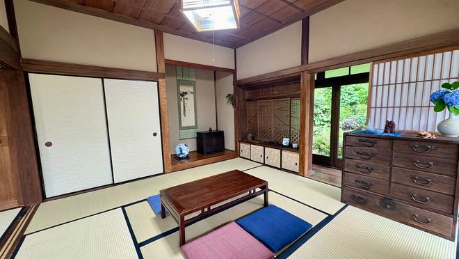 ◆無料駐車場あり◆築100年の古民家【ちとせの平屋】 和室畳・縁側・土間・お庭 毎回清掃除菌!の写真1